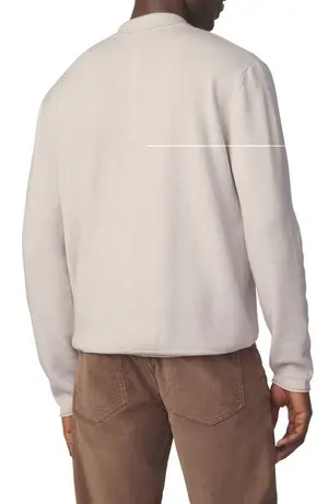 Joe's Jeans Long Sleeve Merino Wool Polo - Ancient Scroll