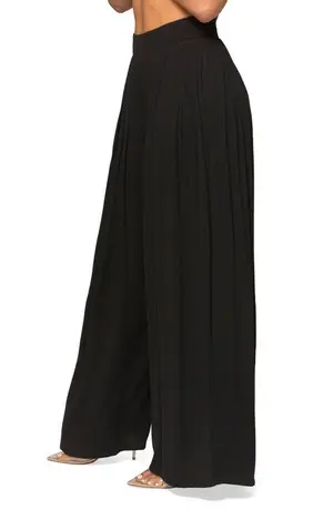 JLUXLABEL Pleated Wide-leg Pants