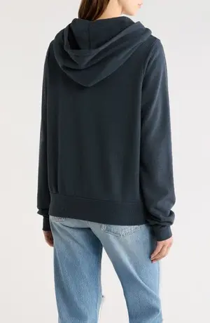 Aviator Nation Disco Zip Hoodie - Charcoal