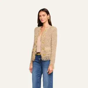 L'Agence Mireille Fringe Cardigan