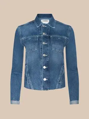 L'Agence Janelle Denim Jacket - Atlantis
