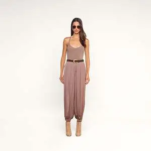 L'Agence Palmer Satin High-rise Draped Pants