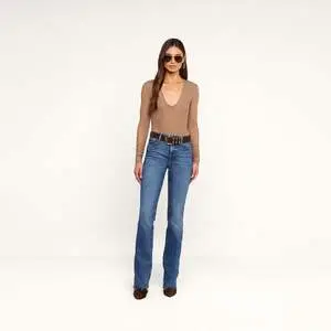 L'Agence Thalassa High-leg Bodysuit - Cardamom