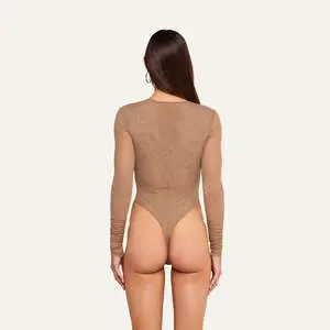 L'Agence Thalassa High-leg Bodysuit - Cardamom
