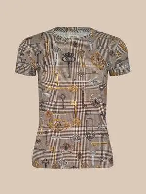 L'Agence Ressi Fitted T-shirt