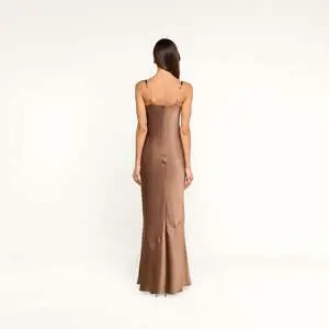 L'Agence Sayla Silk Gown - Cardamom