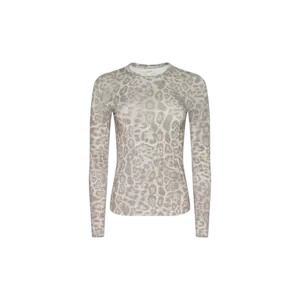 L'Agence Tess Printed Long Sleeve T-shirt