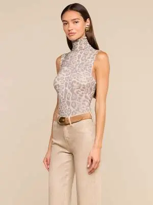 L'Agence Ceci Sleeveless Turtleneck