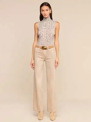 L'Agence Ceci Sleeveless Turtleneck
