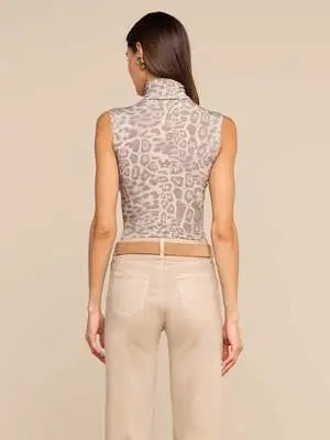 L'Agence Ceci Sleeveless Turtleneck