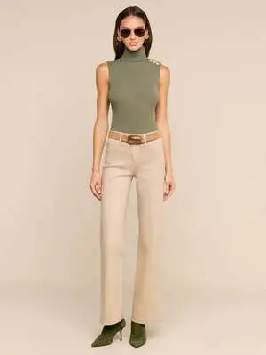 L'Agence Ceci Sleeveless Turtleneck