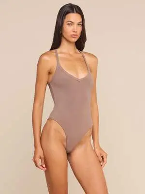 L'Agence Wrenna Racerback Bodysuit