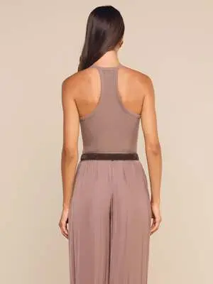 L'Agence Wrenna Racerback Bodysuit