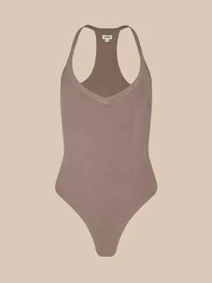 L'Agence Wrenna Racerback Bodysuit