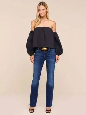 L'Agence Sarai Off-the-shoulder Top