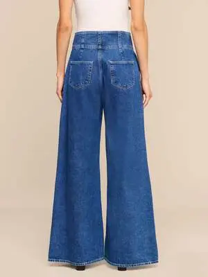 L'Agence Sonja Corset Jean Wide Leg