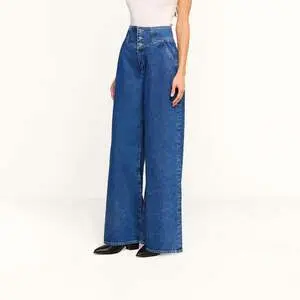 L'AGENCE Sonja Corset Jean Wide Leg