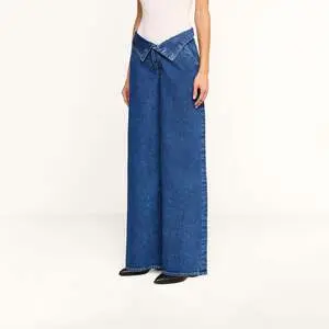 L'AGENCE Sonja Corset Jean Wide Leg