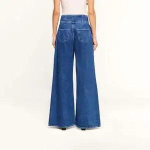 L'AGENCE Sonja Corset Jean Wide Leg