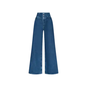 L'AGENCE Sonja Corset Jean Wide Leg