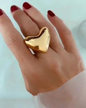 LINA HERNÁNDEZ Latido Heart Ring