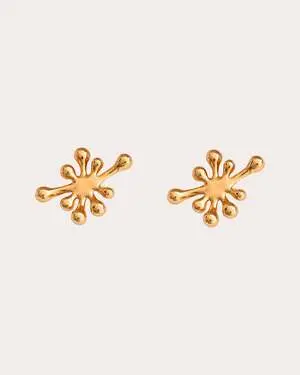 LINA HERNÁNDEZ Aureliana Stud Earrings - Gold