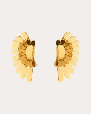 LINA HERNÁNDEZ Wings Of Happiness Stud Earrings - Gold