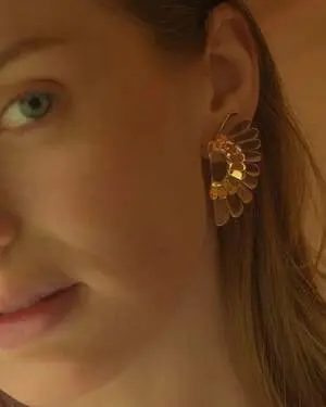 LINA HERNÁNDEZ Wings Of Happiness Stud Earrings