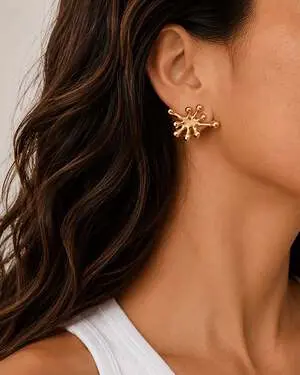 LINA HERNÁNDEZ Aureliana Mini Stud Earrings