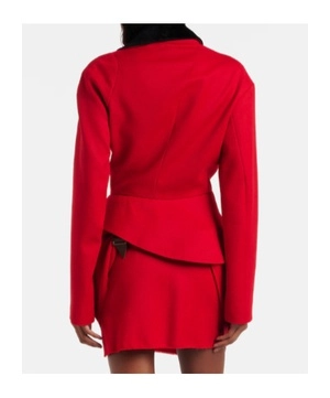 VIVIENNE WESTWOOD Asymmetrical Virgin Wool Jacket