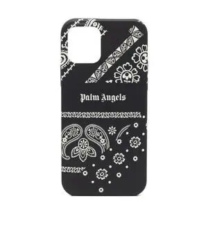 Palm Angels Bandana-print Iphone 12 Pro Max Case - Black