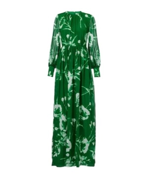 Erdem Floral Silk Voile Maxi Gown
