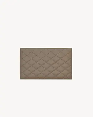 Saint Laurent Paris Pouch In Grain De Poudre Leather
