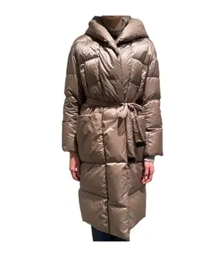 Max Mara Long-sleeved Hooded Cotton Jacket - Clay