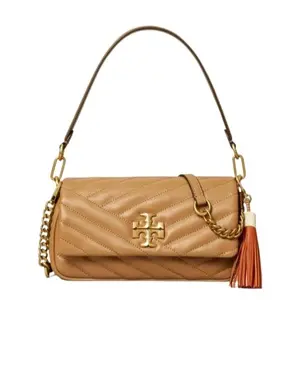 Tory Burch Kira Chevron Tassel Bag - Brown