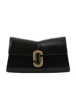 Marc Jacobs St Marc Clutch Bag - Black