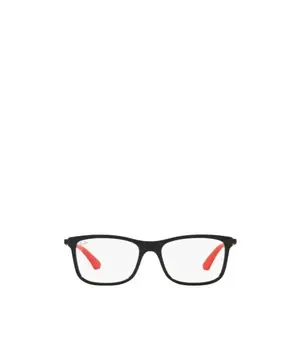 Ray-ban Two-tone Rectangular-frame Glasses - Black
