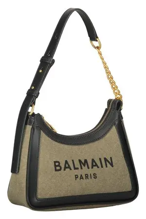 Balmain Logo Lettering Shoulder Bag