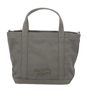 Maison Kitsuné Fox Head Embroidered Tote Bag