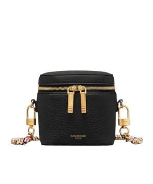 Thom Browne Leather Cross Body Bag - Black