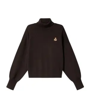 Isabel Marant Étoile Long-sleeve Knit Top - Dark Brown