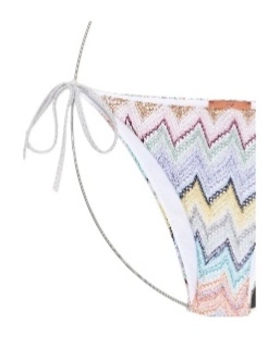 Missoni Zigzag Knit Triangle Bikini