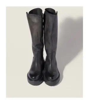 Miu Miu Knee-high Leather Boots