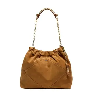 Ba&sh Chain-handle Handbag - Brown