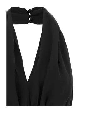 ROTATE BY BIRGER CHRISTENSEN Deep V-neck Dress