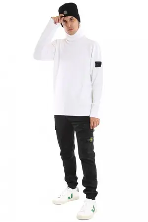 Stone Island Logo-patch Beanie