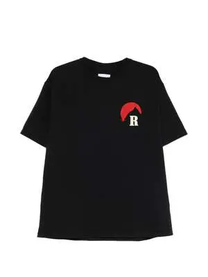 Rhude Crewneck Sweatshirt Tee Chest & Back Print, 100% Cotton