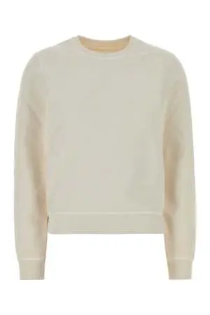 MAISON MARGIELA Cotton Hoodie With Graphic Detail - White