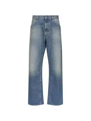 MAISON MARGIELA 5-pocket" Flare Jeans With Knee Slits - Blue