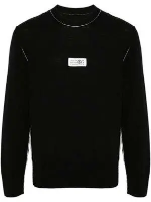 MAISON MARGIELA Crewneck Sweatshirt - Black